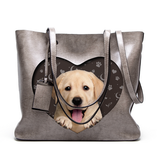 I Know I'm Cute - Labrador Glamour Handbag V1 – Follus