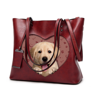 I Know I'm Cute - Labrador Glamour Handbag V1 – Follus