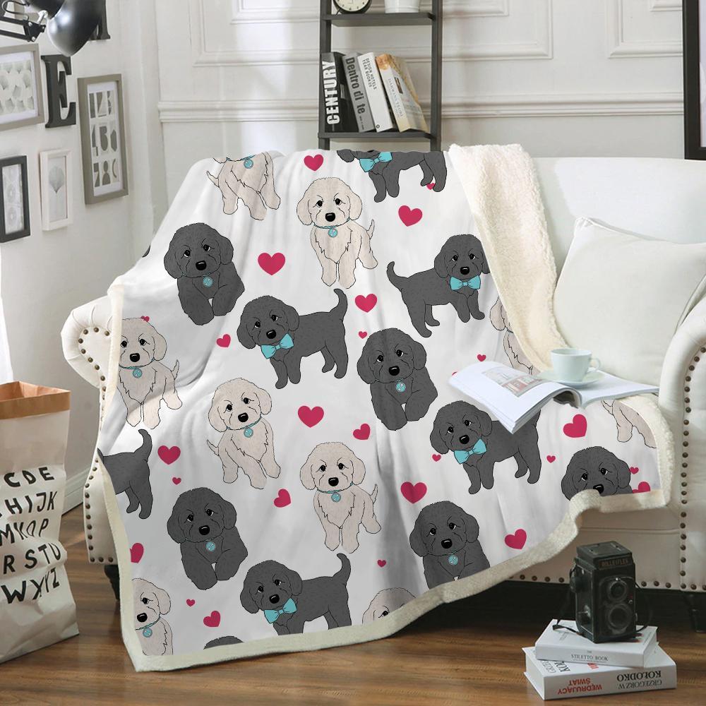 Cute Labradoodle - Blanket V1 – Follus