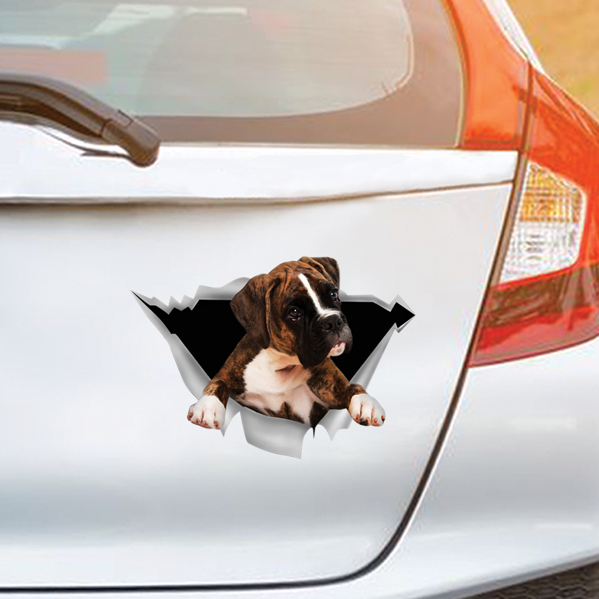 We Like Riding In Cars - Boxer Dog Car/ Door/ Fridge/ Laptop Sticker V ...