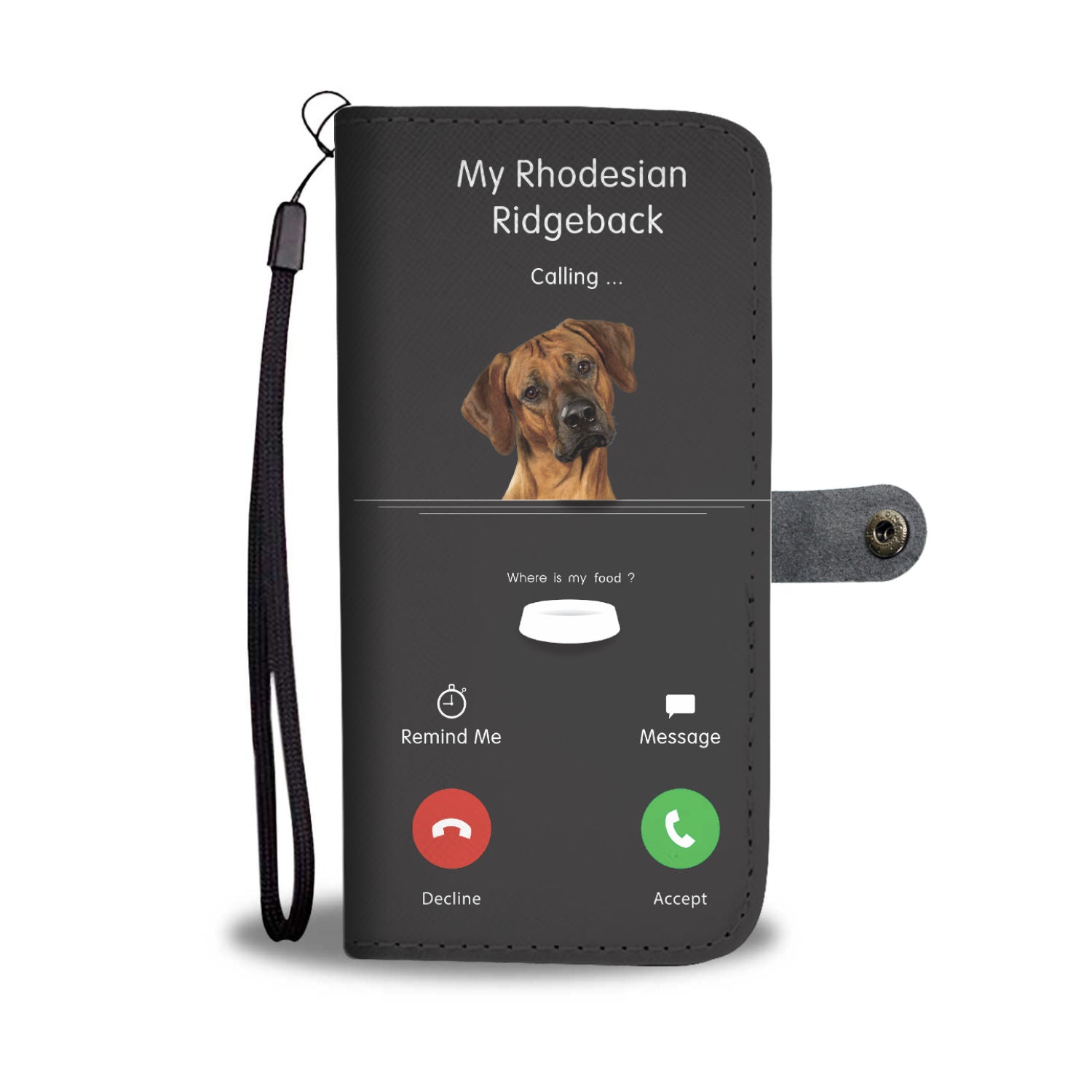 My Rhodesian Ridgeback Is Calling - Wallet Case V1 – Follus