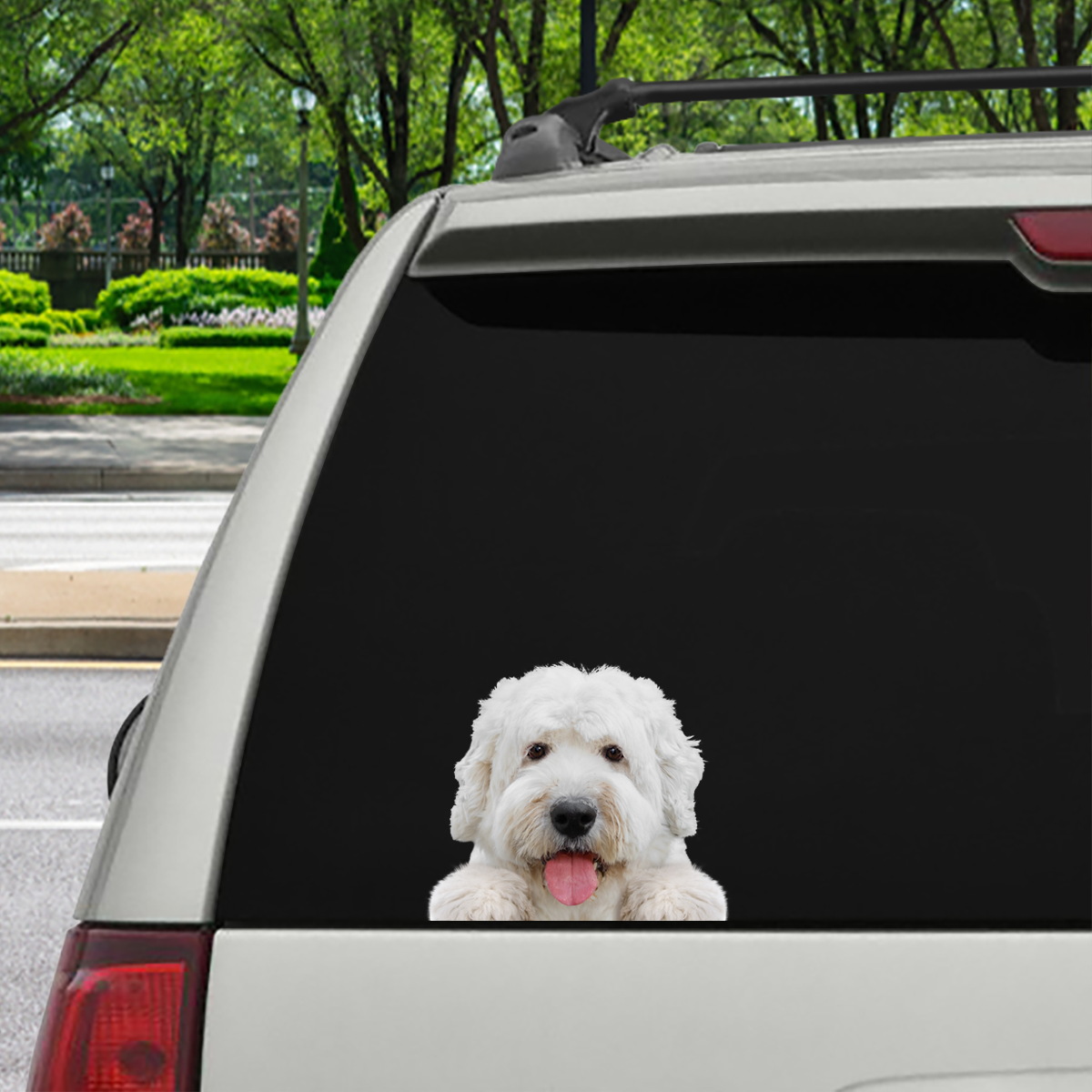 Can You See Me Now - Old English Sheepdog Car Sticker V2 – Follus