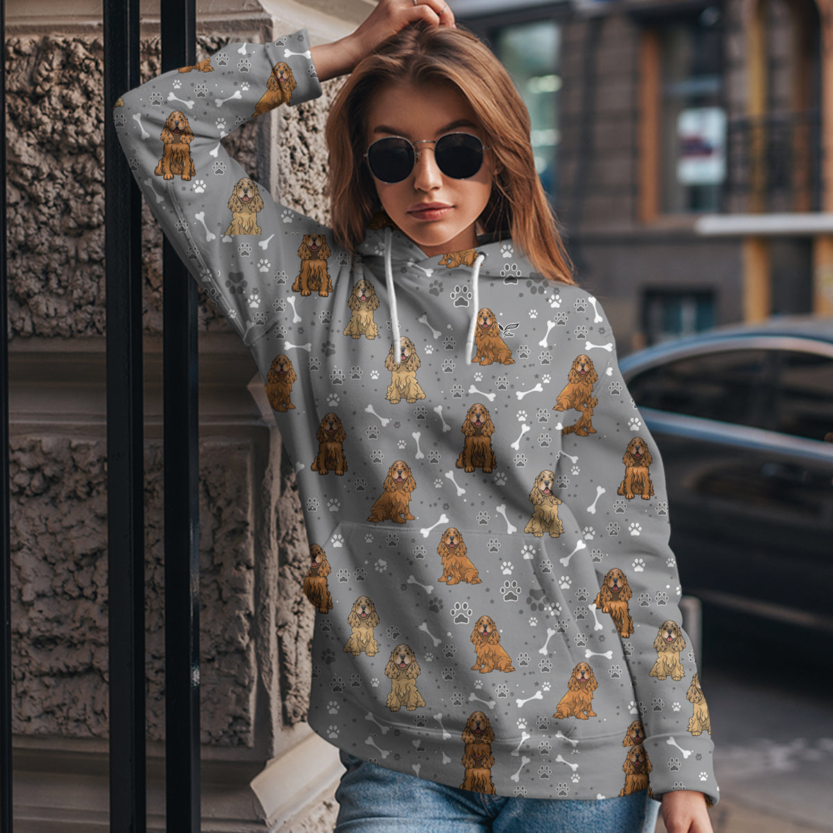 Cute American Cocker Spaniel - Hoodie V1 – Follus