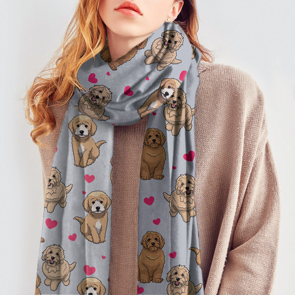 Cute Goldendoodle - Scarf V1 – Follus