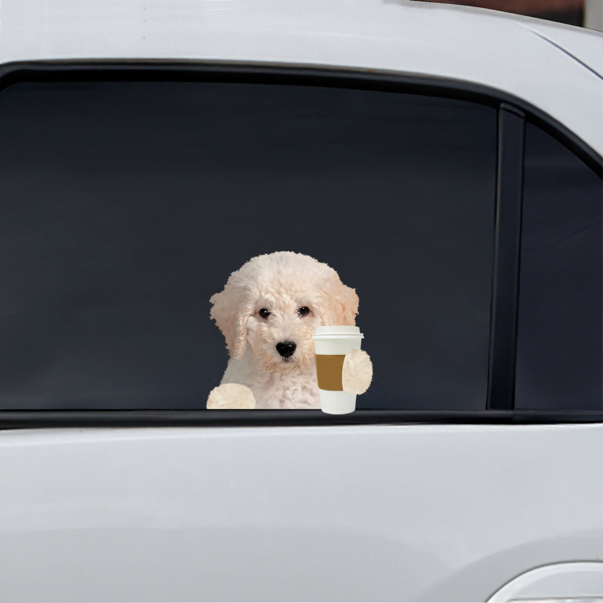 Good Morning - Australian Doodle Car/ Door/ Fridge/ Laptop Sticker V1 ...
