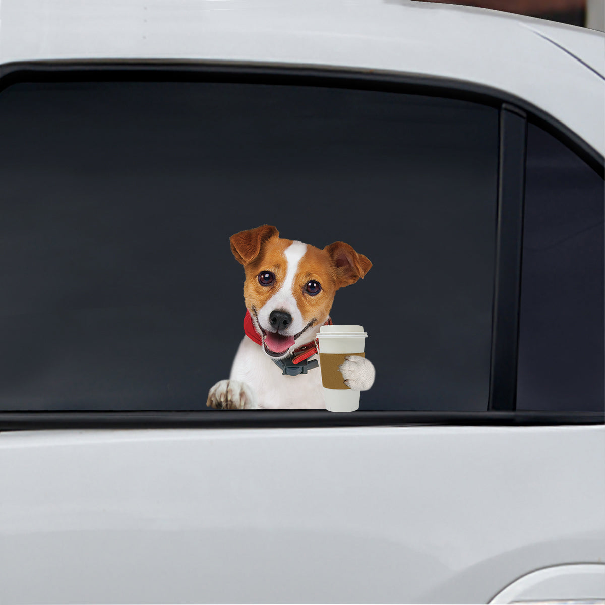 Good Morning - Jack Russell Terrier Car/ Door/ Fridge/ Laptop Sticker ...