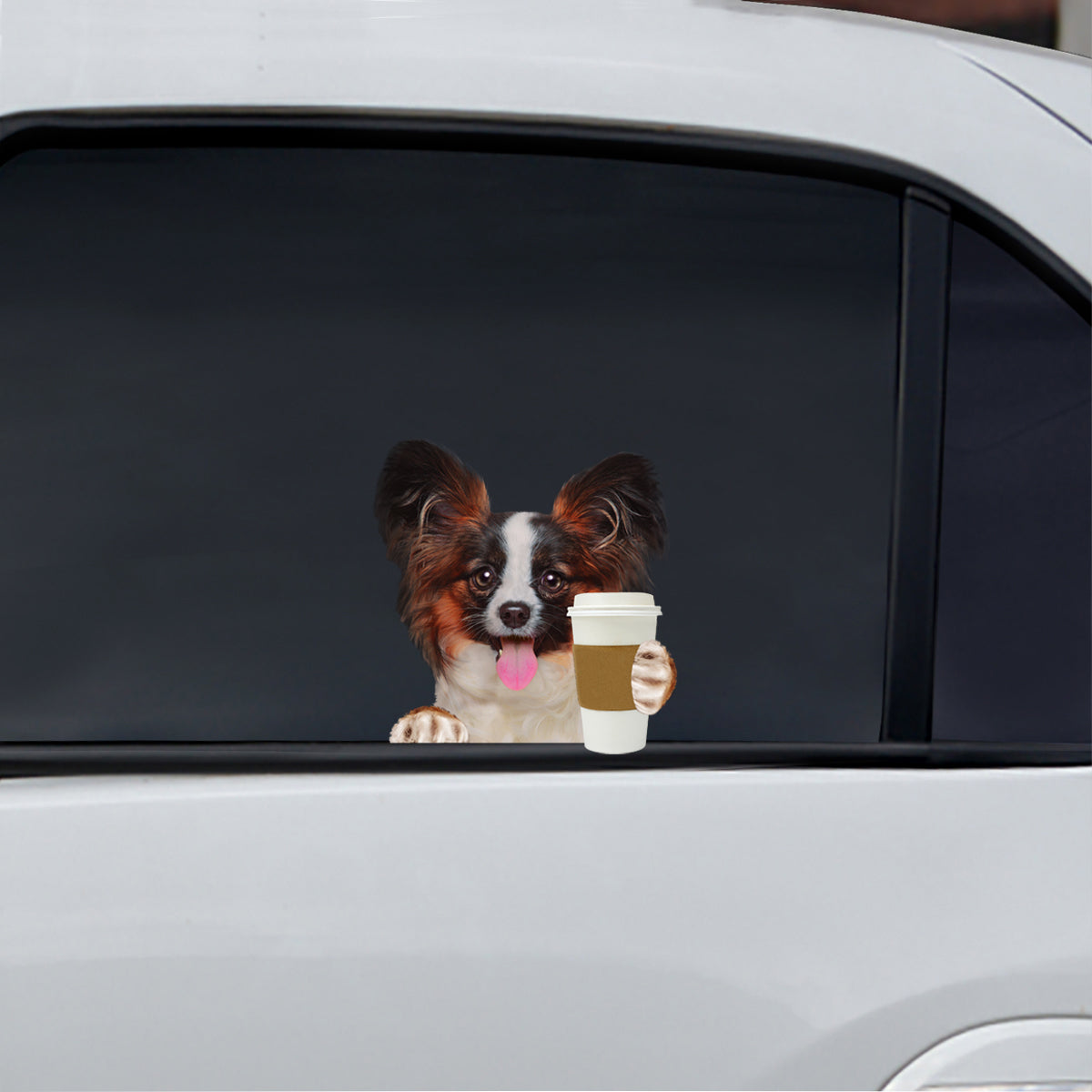 Good Morning - Papillon Car/ Door/ Fridge/ Laptop Sticker V2 – Follus