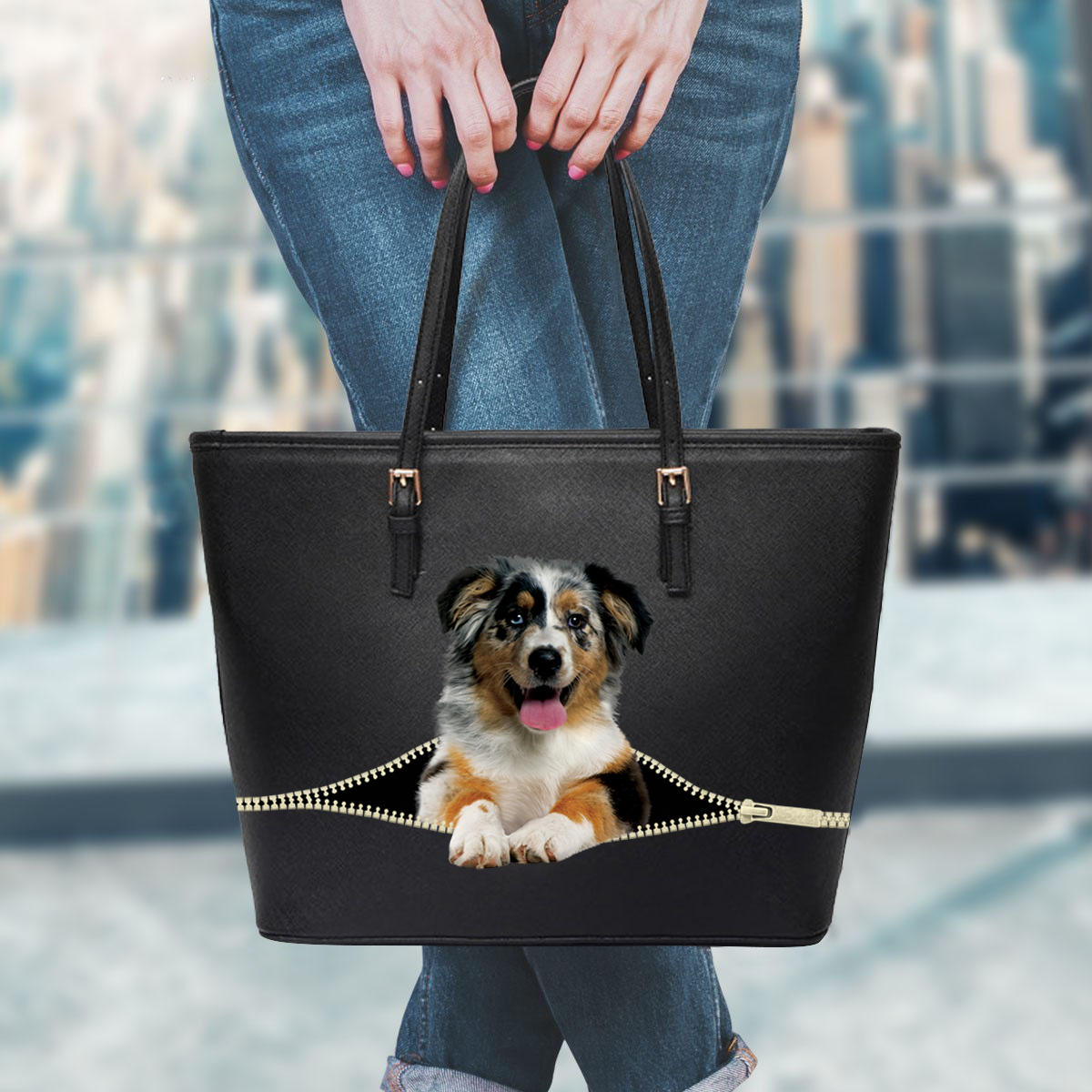 Australian Shepherd Tote Bag V1 – Follus