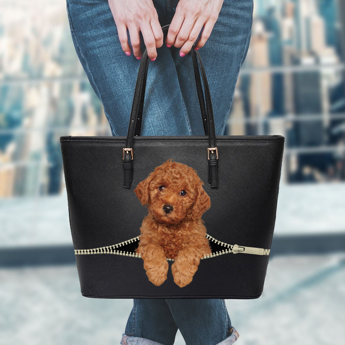 Poodle Tote Bag V3 – Follus