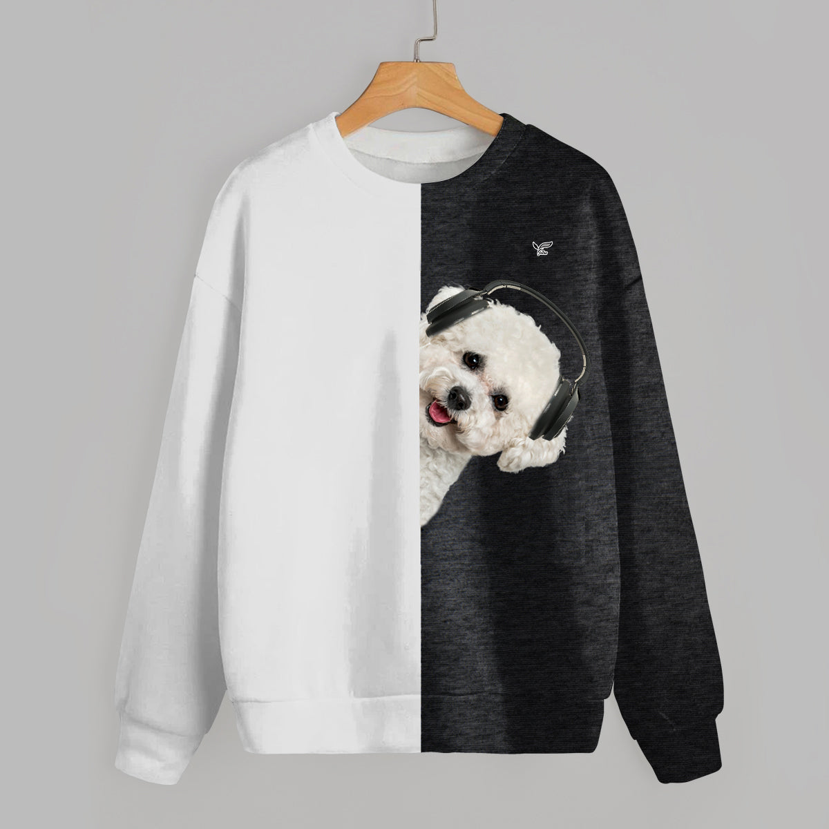 Funny Happy Time - Bichon Frise Sweatshirt V2 – Follus