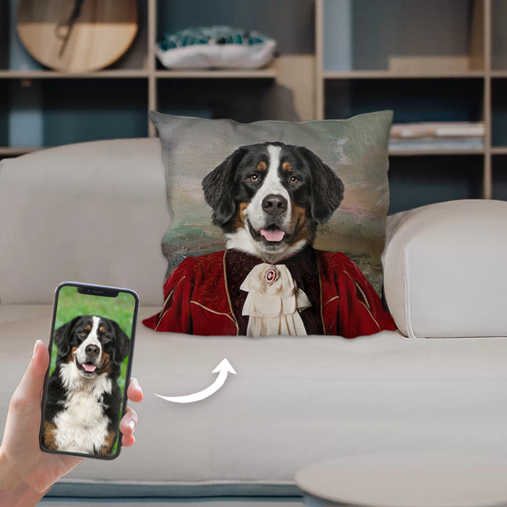The Aristocrat - Personalized Pillow Case With Your Pet's Photo – Follus