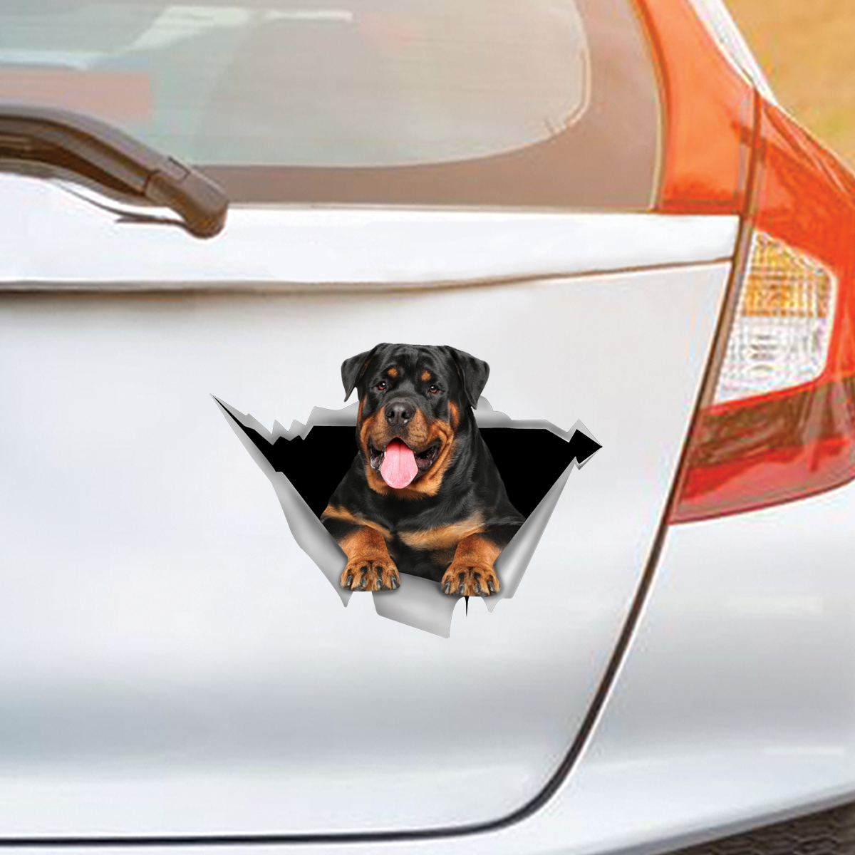 We Like Riding In Cars - Rottweiler Car/ Door/ Fridge/ Laptop Sticker ...