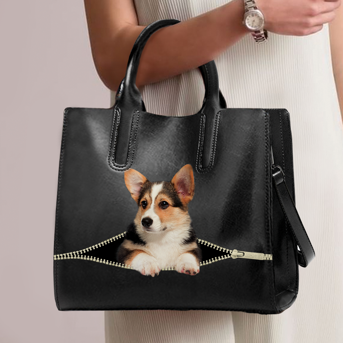 Welsh Corgi Luxury Handbag V1 – Follus